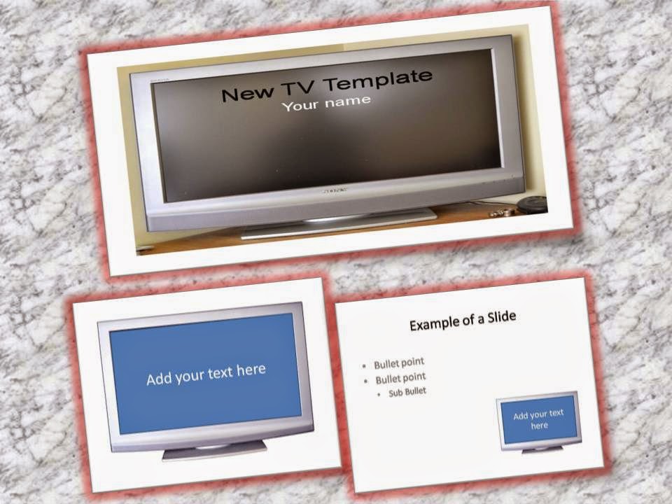 Template Powerpoint Television Frame | Deqwan1 Blog