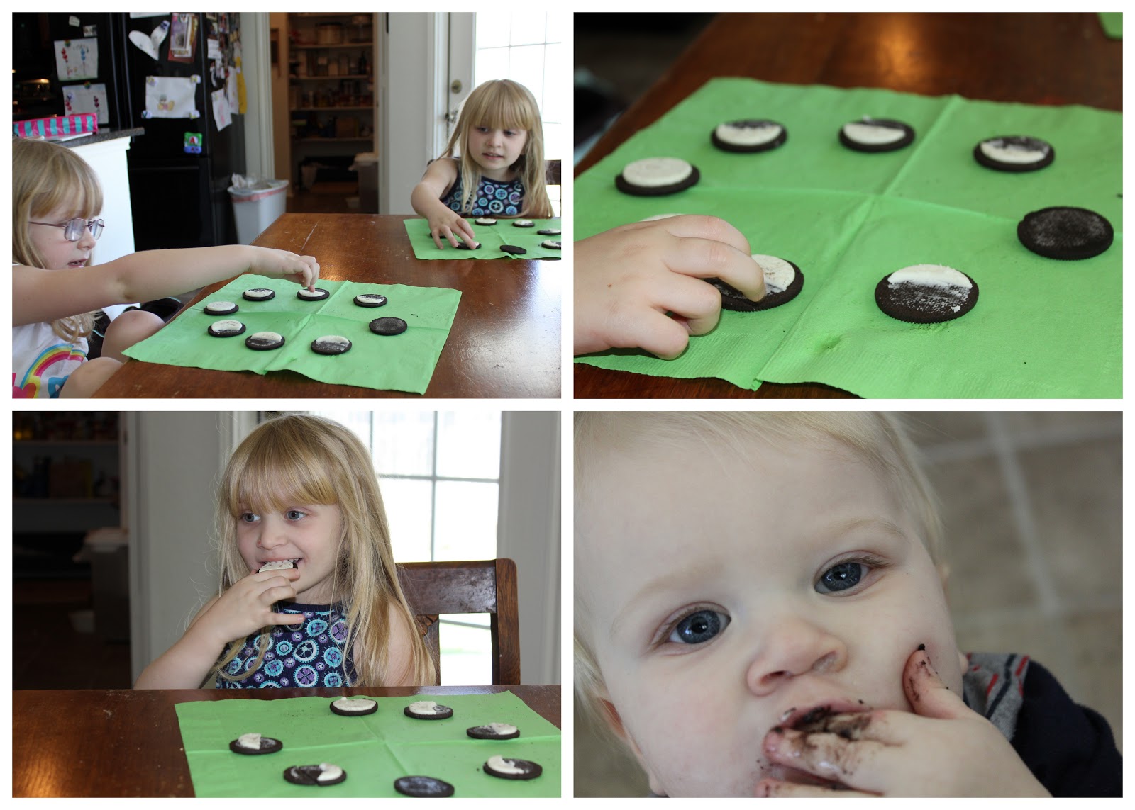 Richards Family Six: phases of the oreo