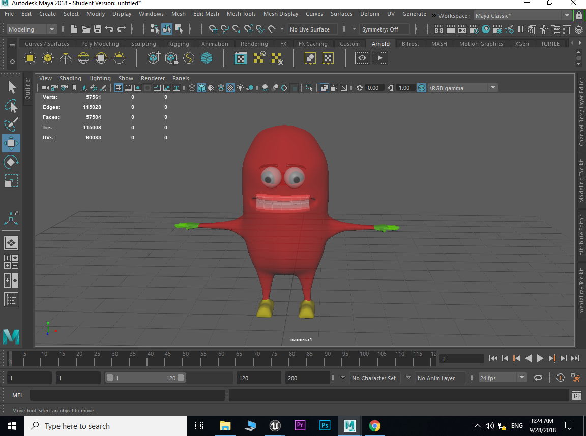 Realistic Modeling: Cartoon Character Modeling