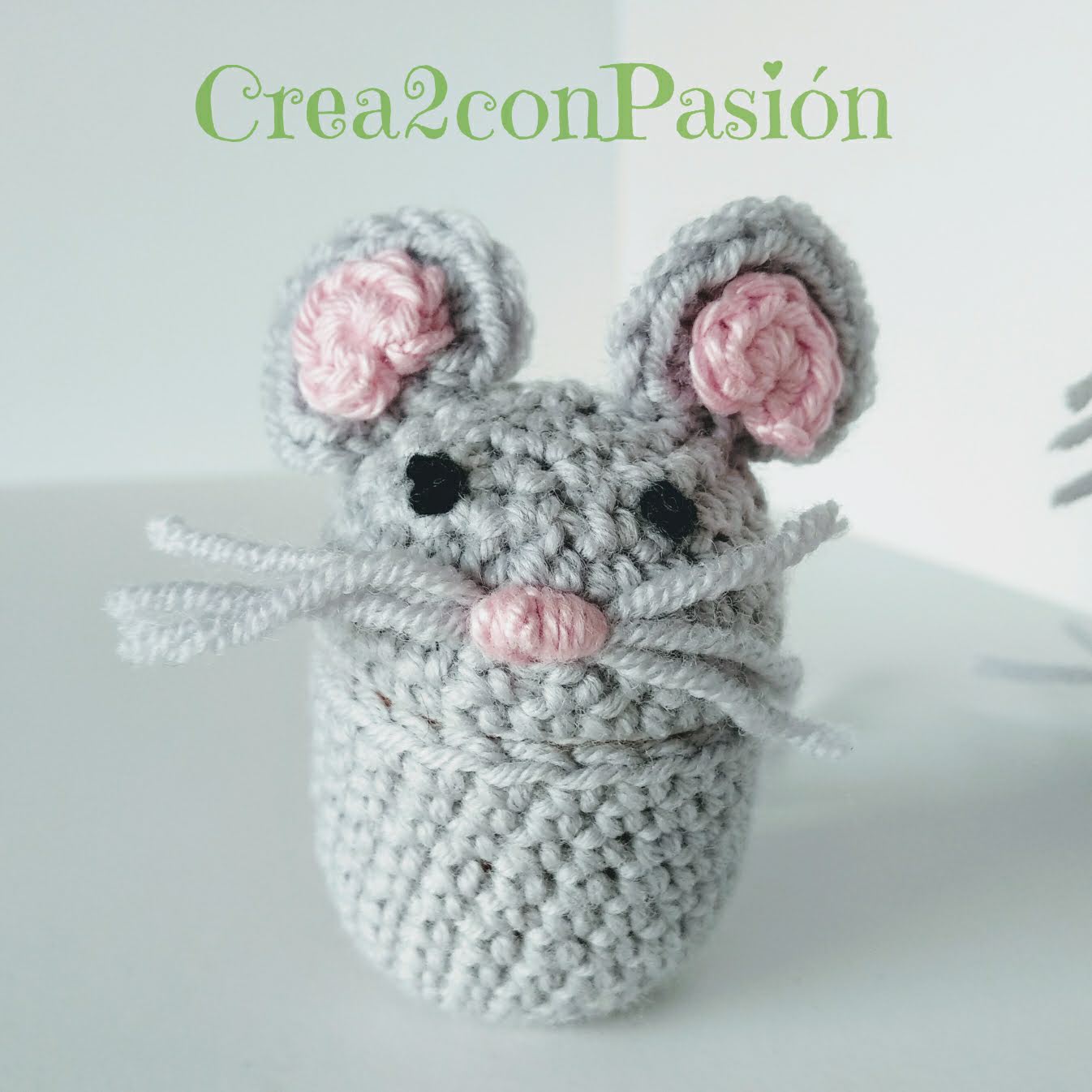Crea2 Con Pasión: Ratón Pérez en dos versiones: crochet y fieltro