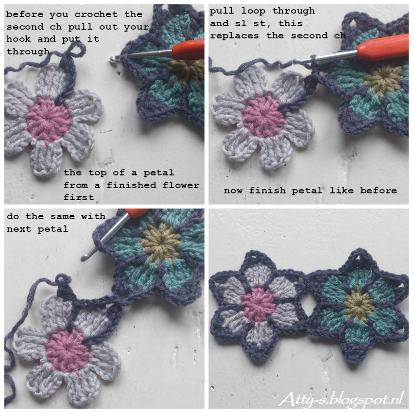 Merino Soft Flower Shawl Pattern/tutorial – Atty*s.