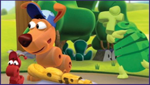 Wordworld Happy Birthday Dog Scene