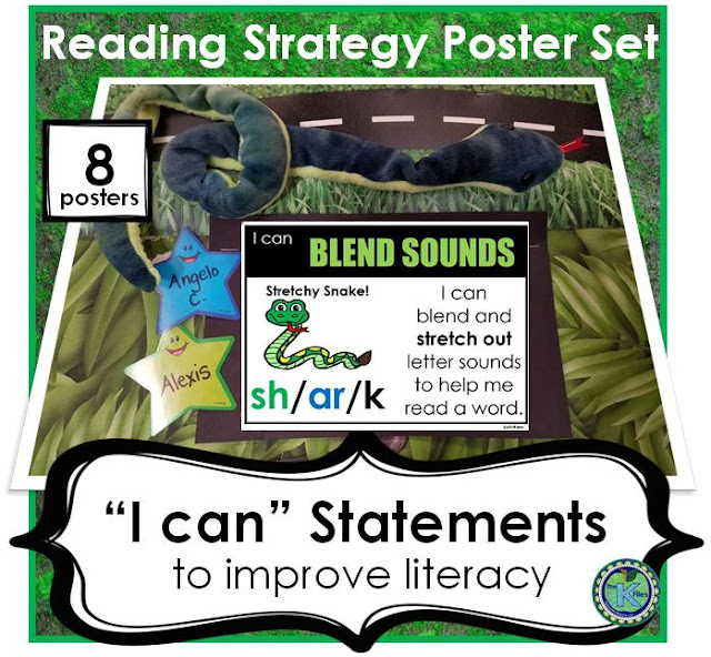 The K Files: Reading Strategy Goals with Beanie Baby Friends