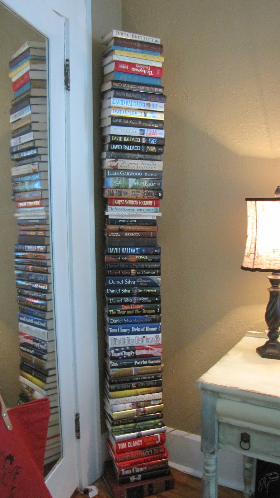 A Painted Haven - Art Blog: Book Tower