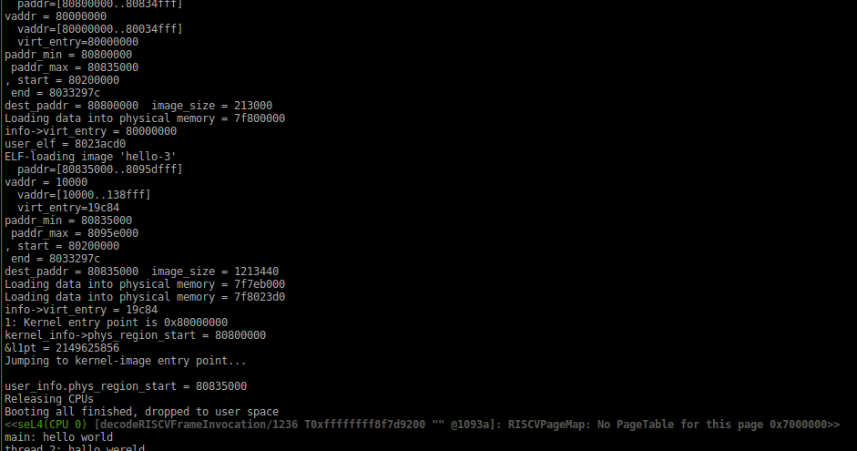 Hesham M. Almatary : [Update] seL4/RISC-V SMP support | seL4/RISC-V Tutorials Release