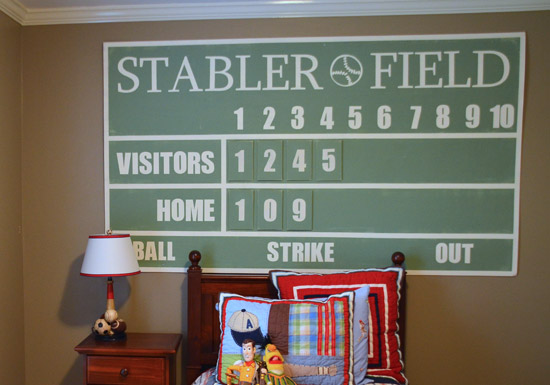 Getugete: DIY Baseball Scoreboard Tutorial