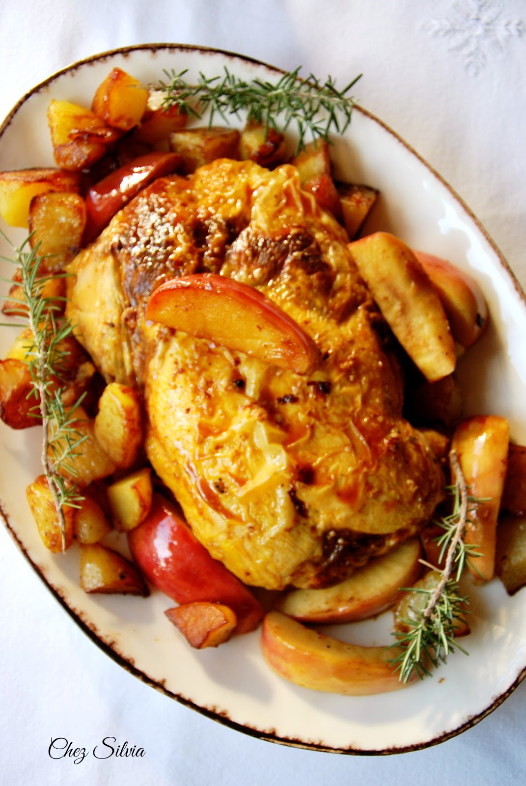 Pollo deshuesado relleno { Estilo Nigellissima} / Chez Silvia