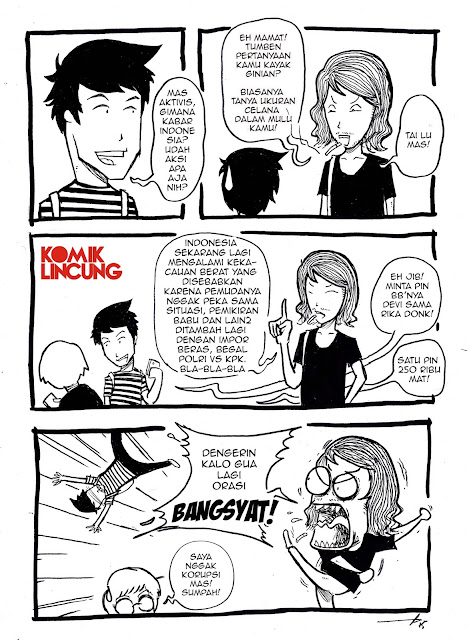 KOMIK STRIP Edisi 11 | Komik Lincung GuidePedia