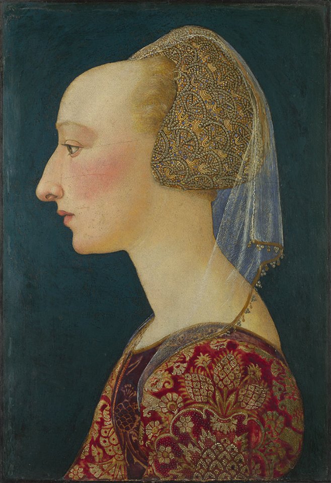 Anonymous: Portrait of a Lady in Red (1460-70)