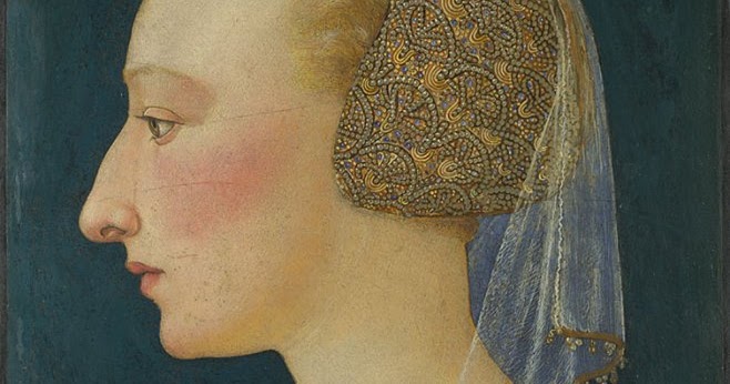 Anonymous: Portrait of a Lady in Red (1460-70)