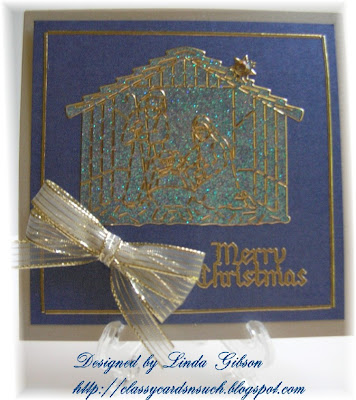Classy Cards 'n Such: Manger Scene