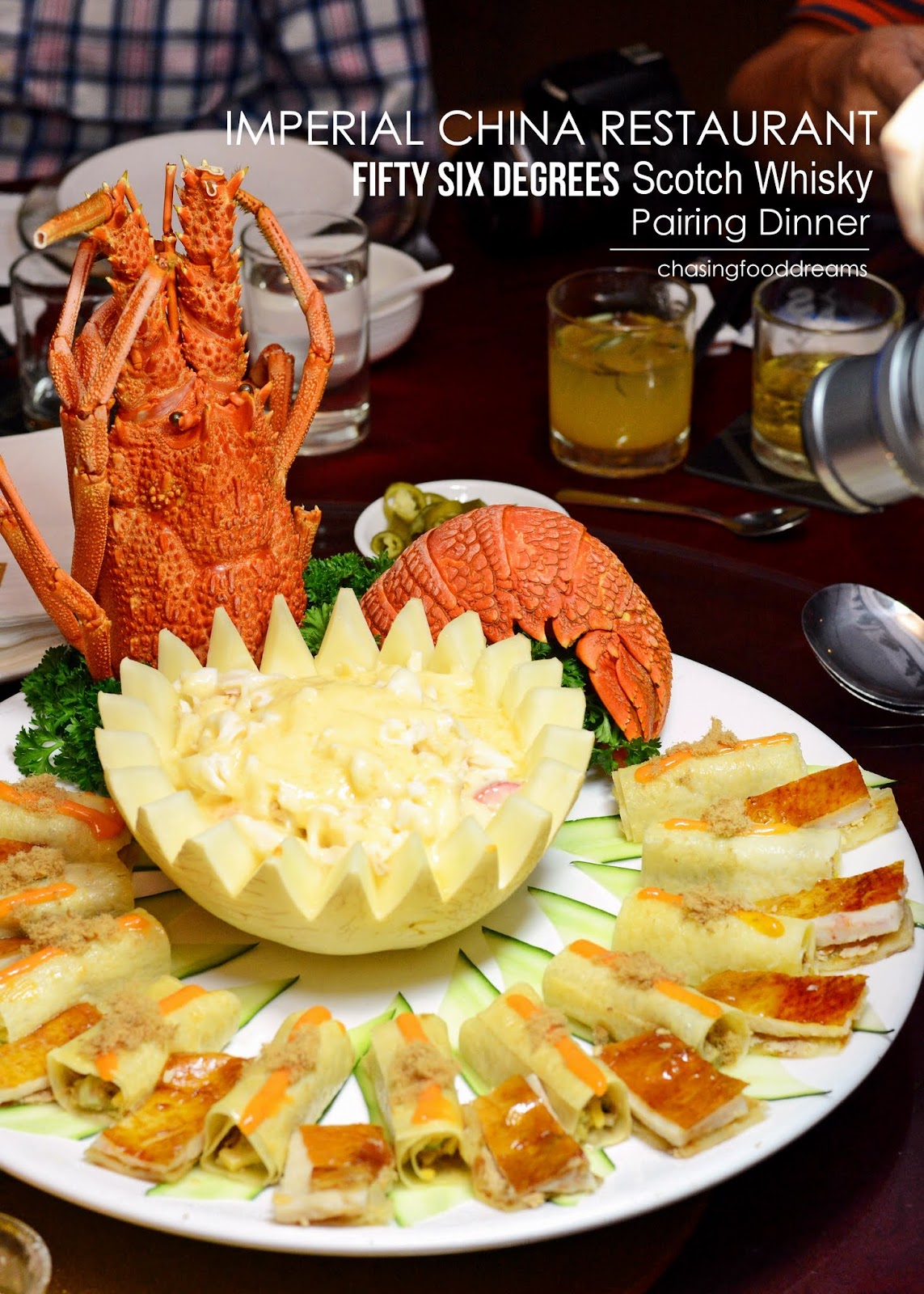 CHASING FOOD DREAMS: Imperial China Restaurant Whisky Pairing Dinner ...