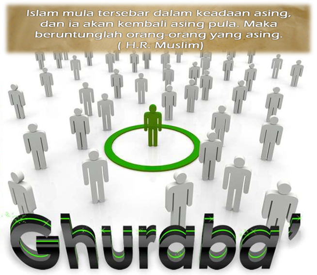 Berbahagialah al-Ghuroba’ - Indahnya Berbagi