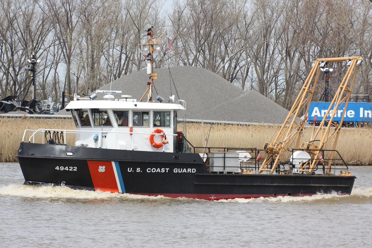 Michigan Exposures: A Coast Guard Boat
