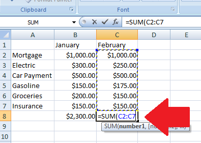 Kelly's ISM Blog: Tutorial 2: Creating a budget using Excel