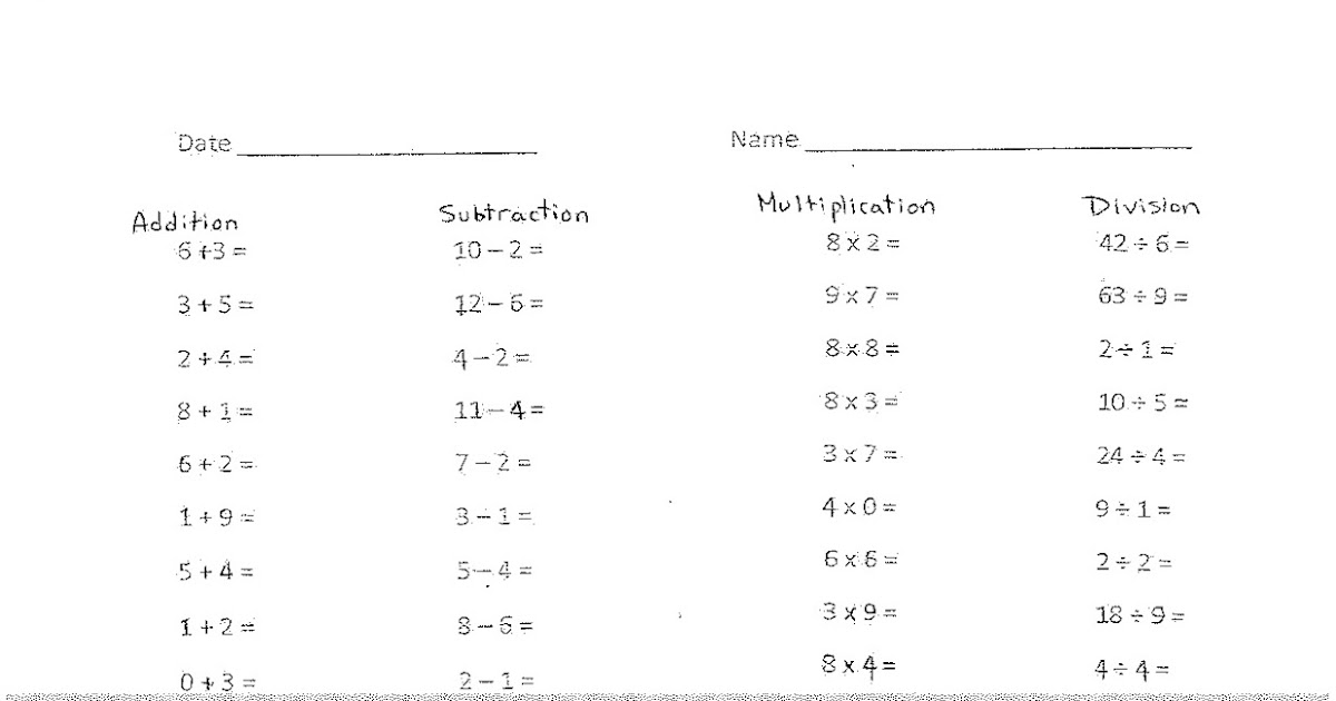 Grade 4 Learning Explorers: Mad Minutes: Practice Reminder