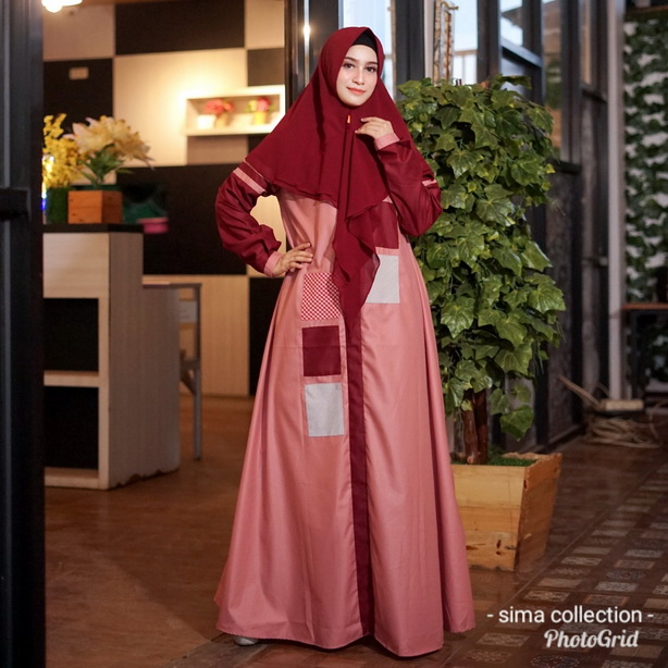 Busanaqu Zazashi: Gamis KAMONA Original by SIMA