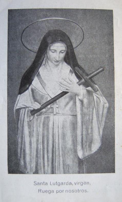 Santos, Beatos, Veneráveis e Servos de Deus: SANTA LUTGARDA, Virgem ...