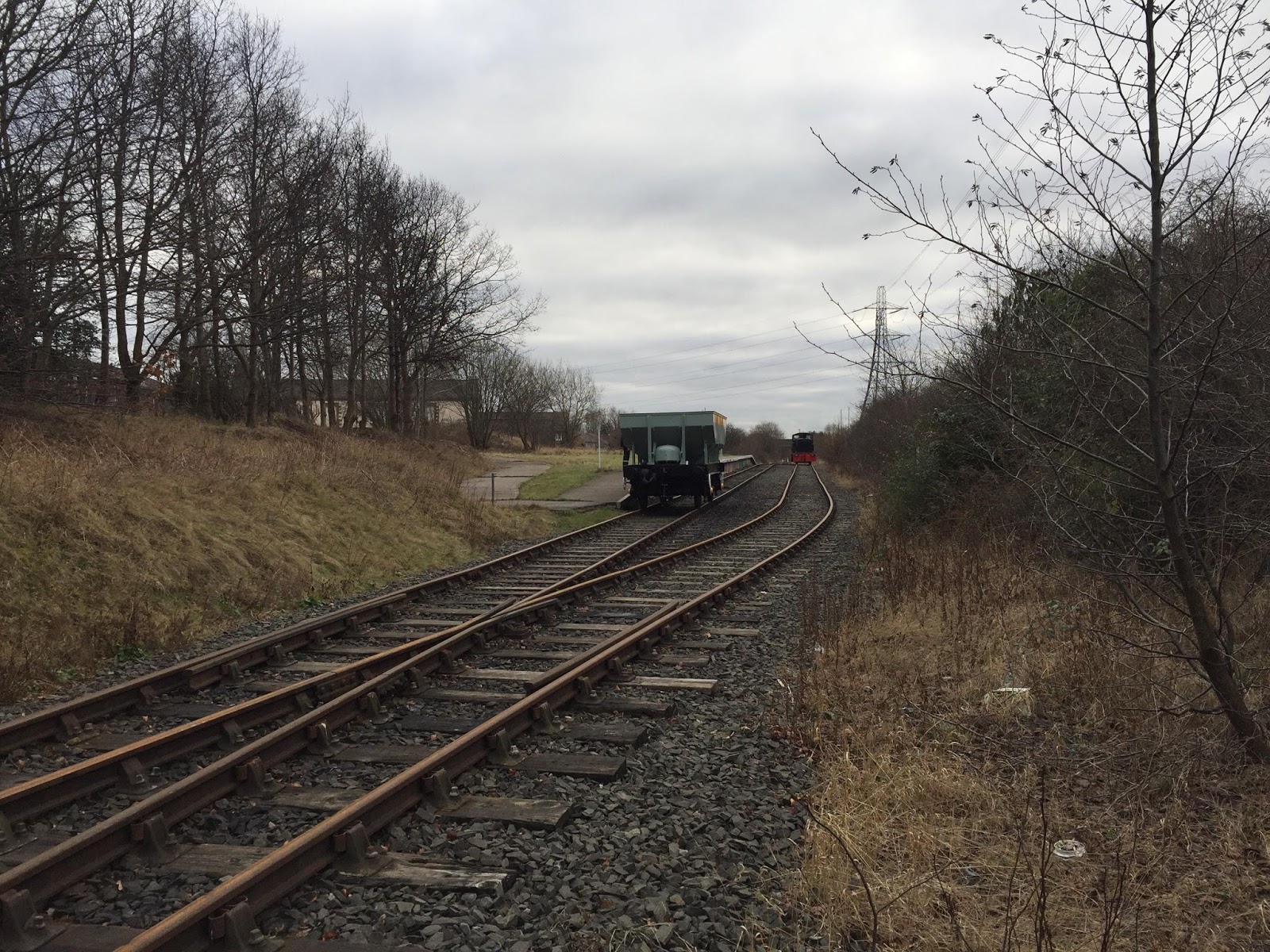 North Tyneside Steam Railway: P-Way Work at Percy Main