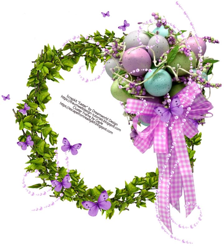 Escape From Reality Blog: FTU 'Easter' Cluster & Cluster Frames