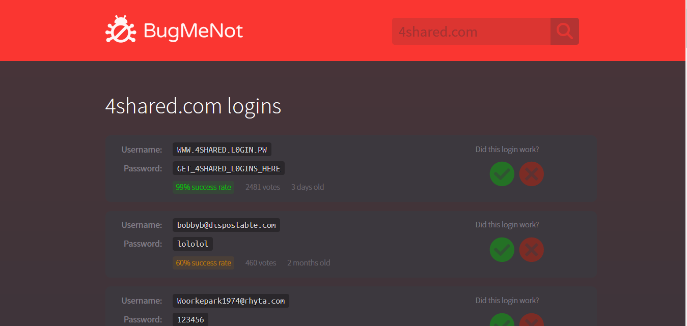 bugmenot للدخول إلى أي موقع أو منتدى بسهولة | العــبـقري التـقنـي