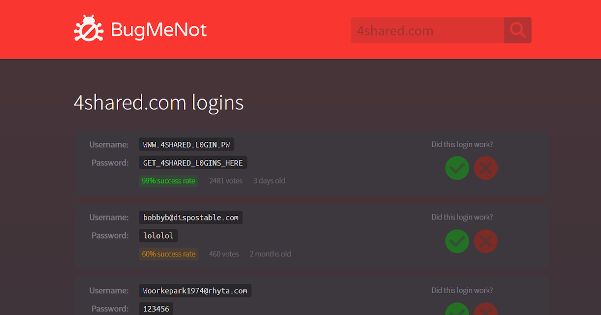 bugmenot للدخول إلى أي موقع أو منتدى بسهولة | العــبـقري التـقنـي