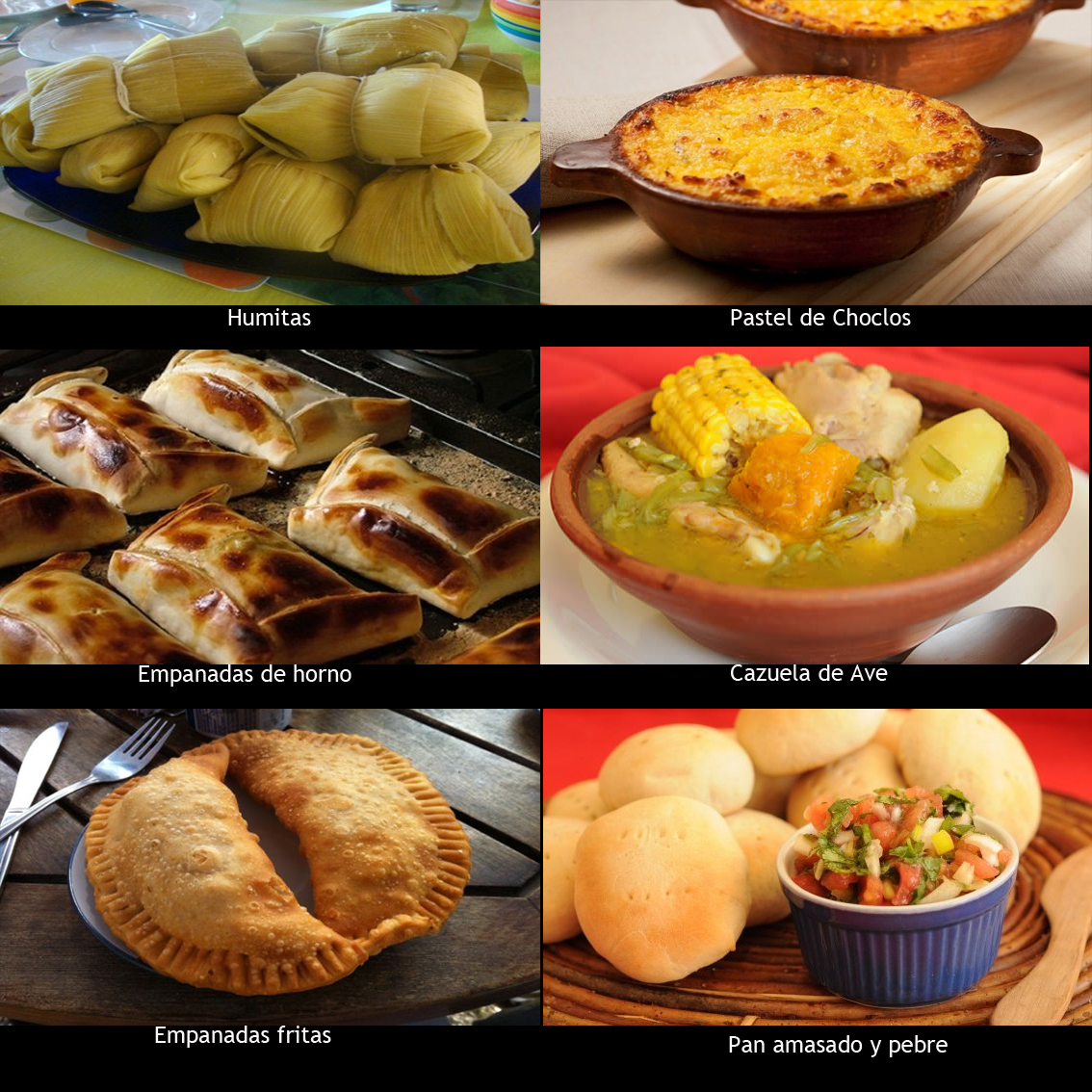 VACACIONES en Villa Cocholgue- SUR DE CHILE : GASTRONOMIA CHILENA ...