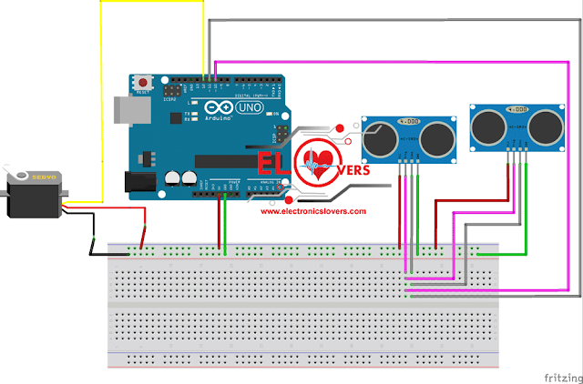 Home Made Model of Electronic Bat by Using Arduino Uno | Diy Project