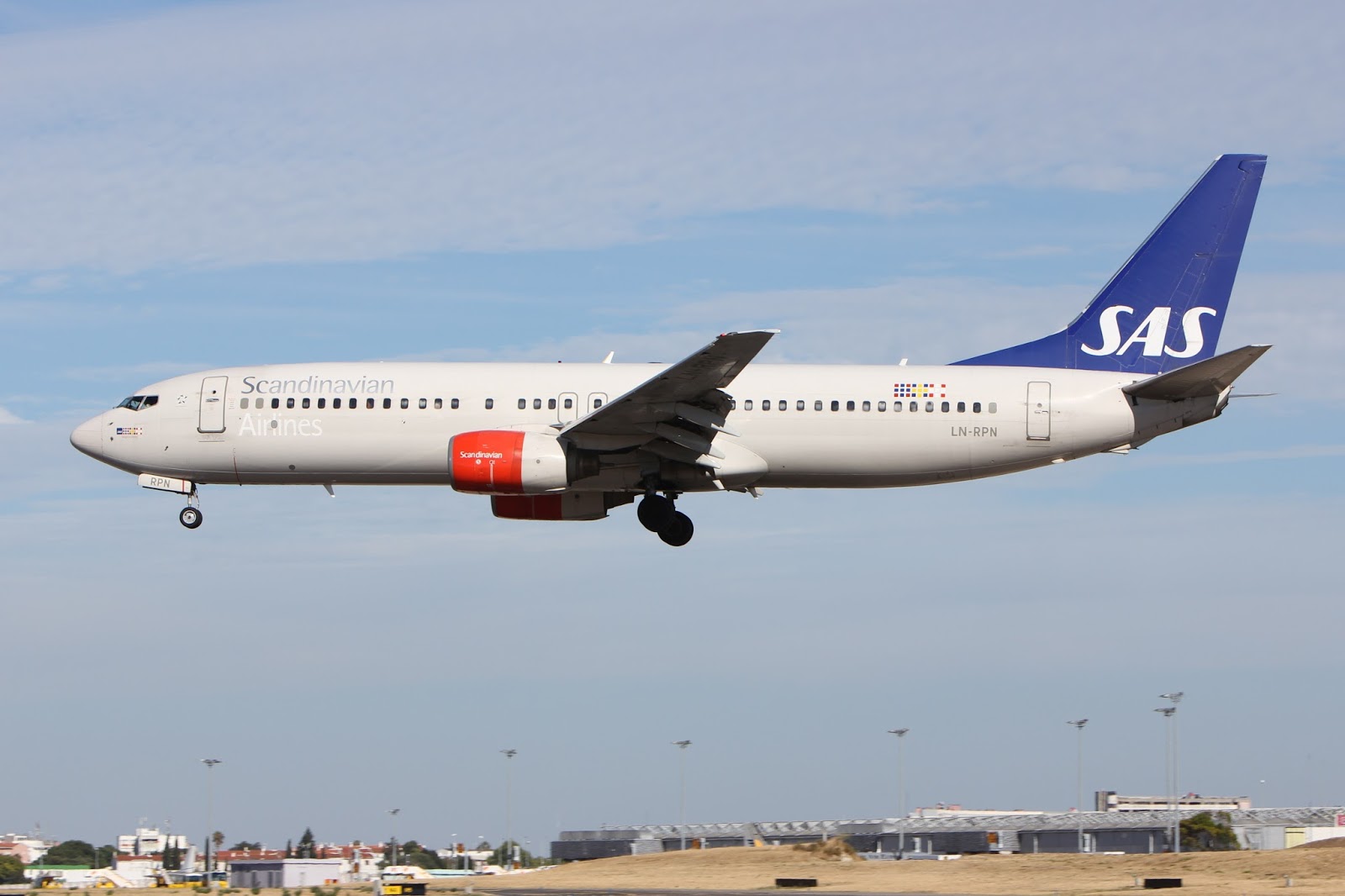 Flyingphotos Magazine News: SAS - B737-800 - LN-RPN