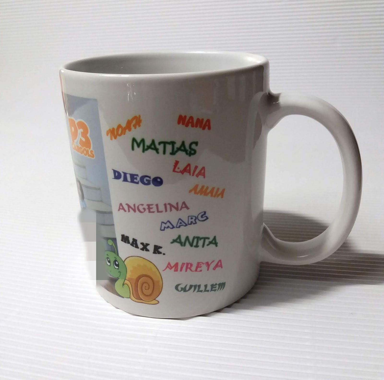 Detalles Personalizadas: Taza Nombres