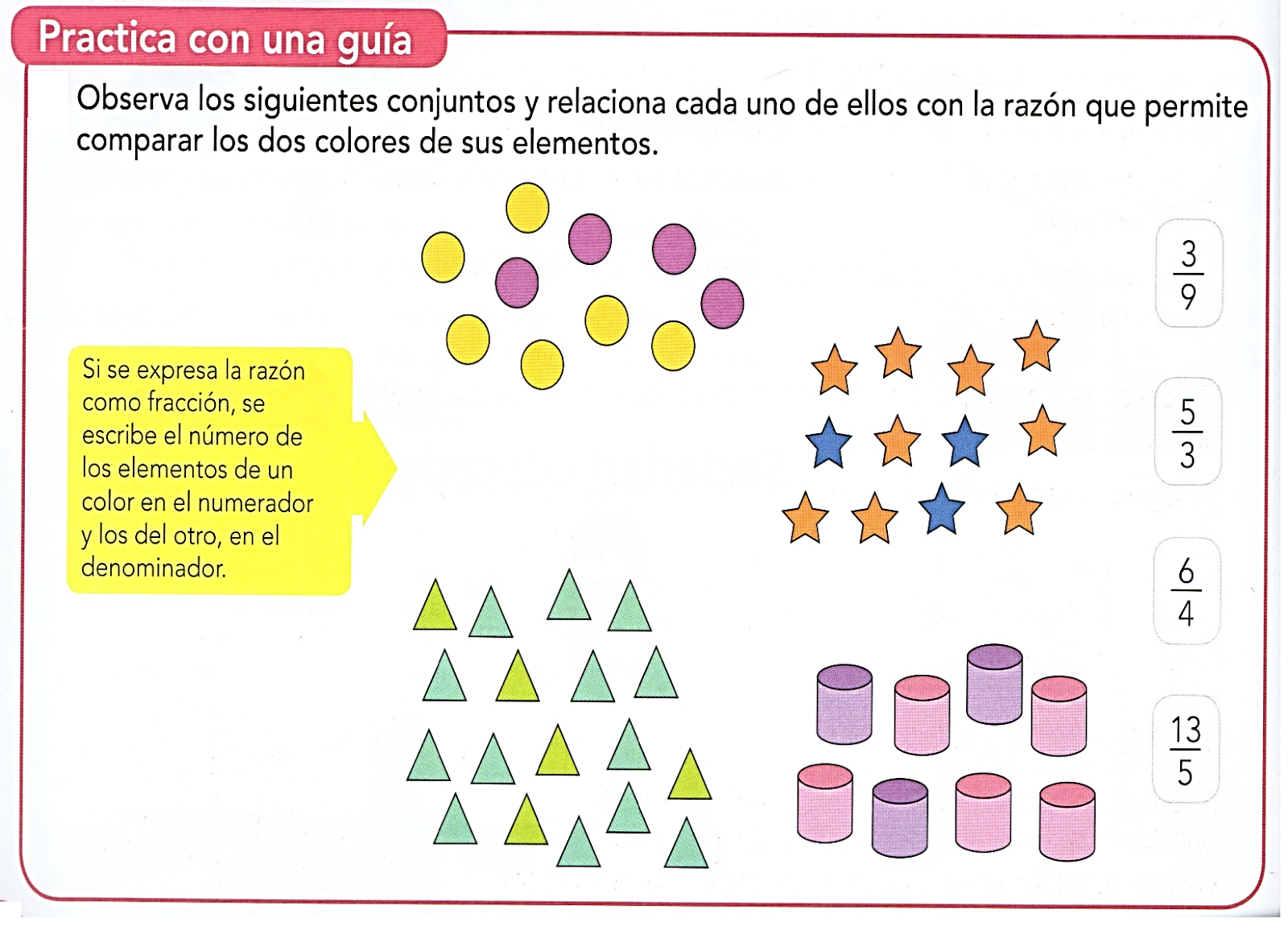 QUINTO GRADO : RAZONES Y PROPORCIONES