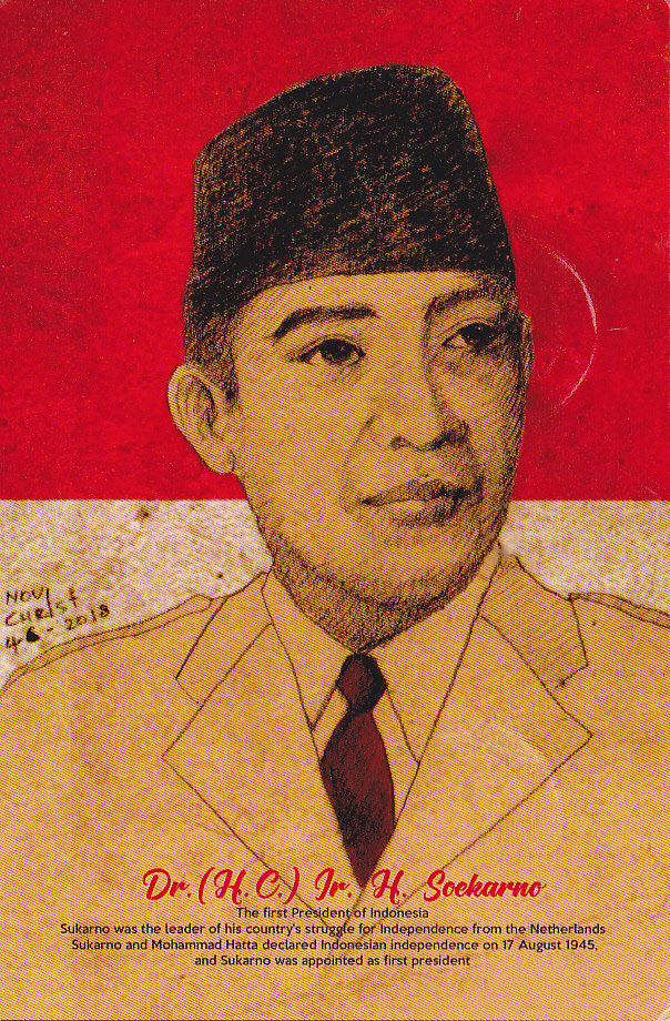 Postcard A La Carte: Indonesia - First President Soekarno