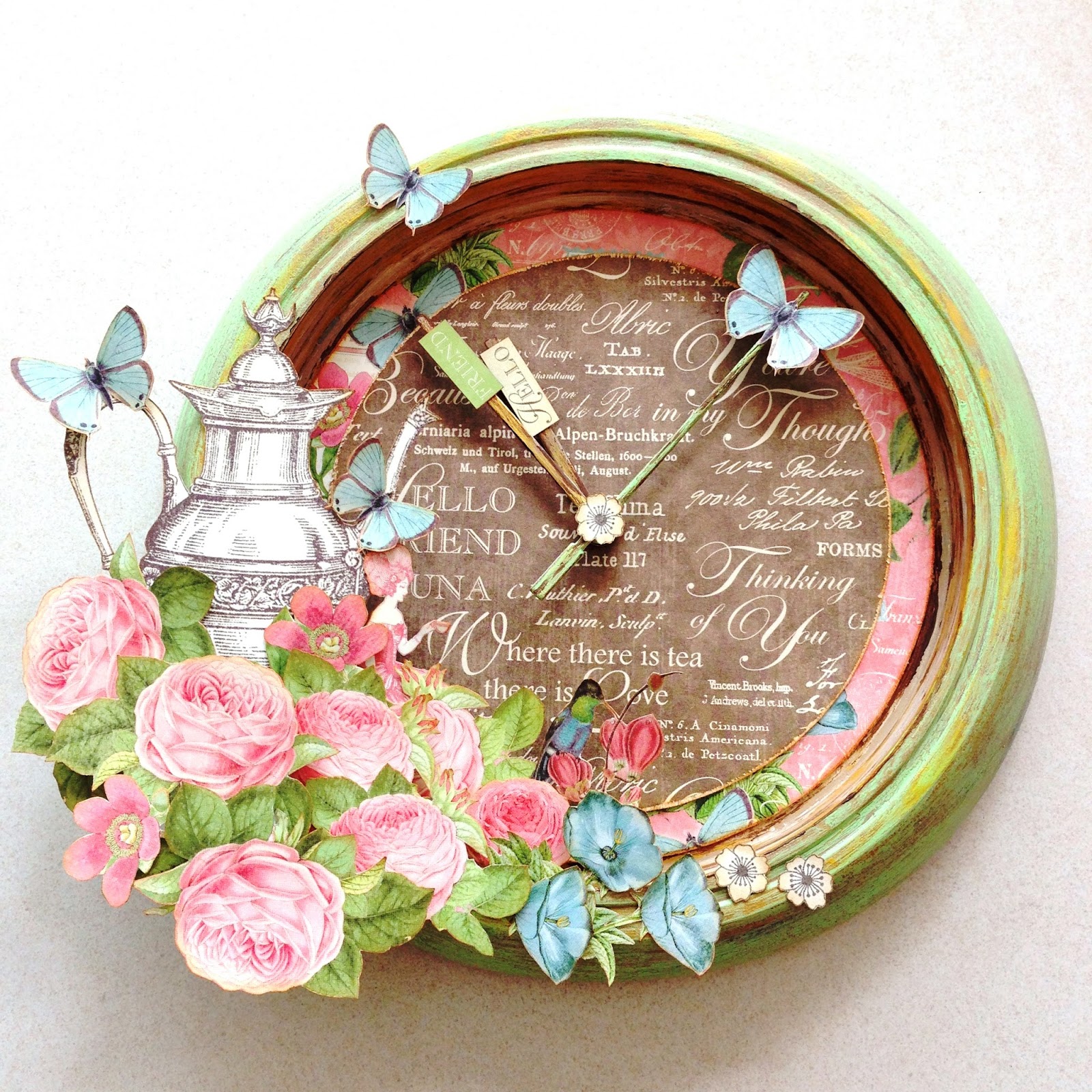 Katie Z. Paperworks: My Altered Clocks were Published in Scrap n' Art