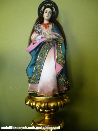 AND ALL THE ANGELS AND SAINTS: 187. STA. INES: From A Virgin Most Pure ...