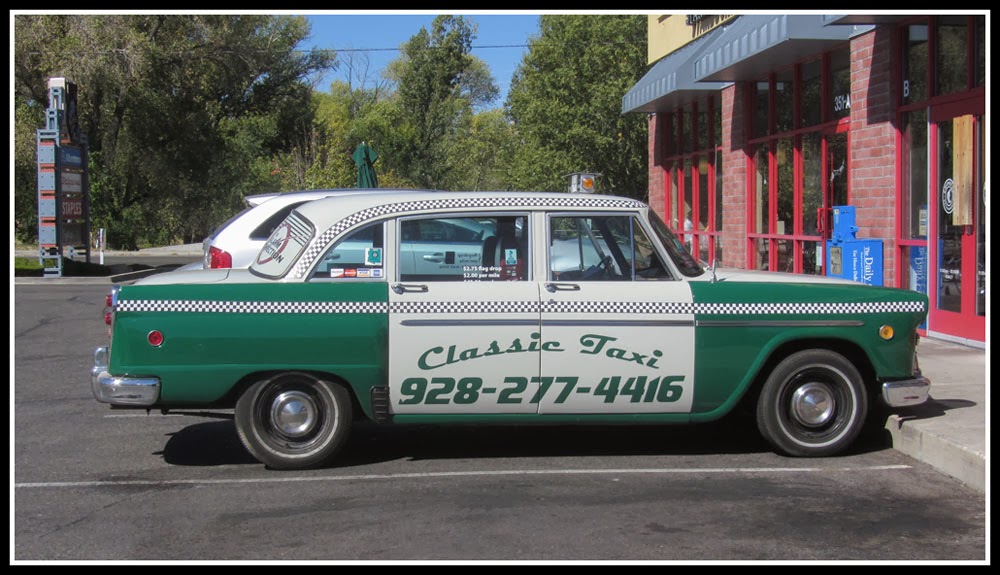 Enjoy The Journey: Retro Taxi