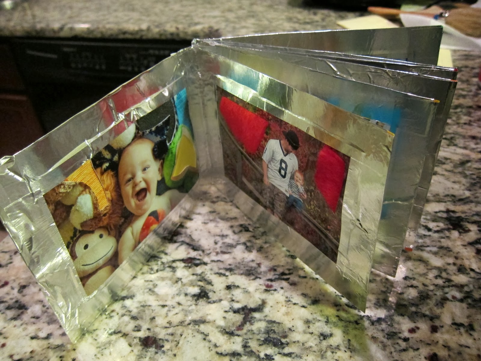 Faith, Family, and DIY: DIY Touch and Feel Photo Book for Baby