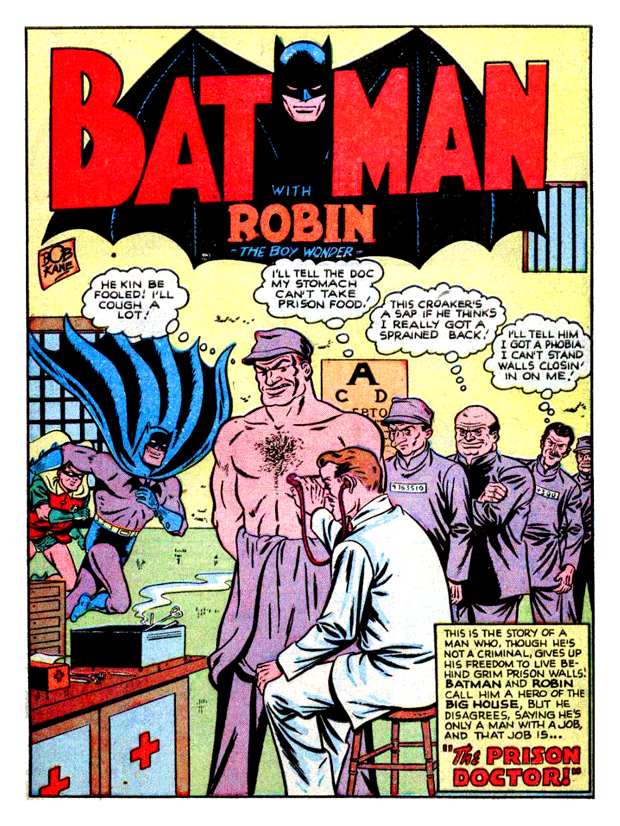 Gone & Forgotten: BATMAN LEADS AN INTERESTING LIFE : THE PRISON DOCTOR