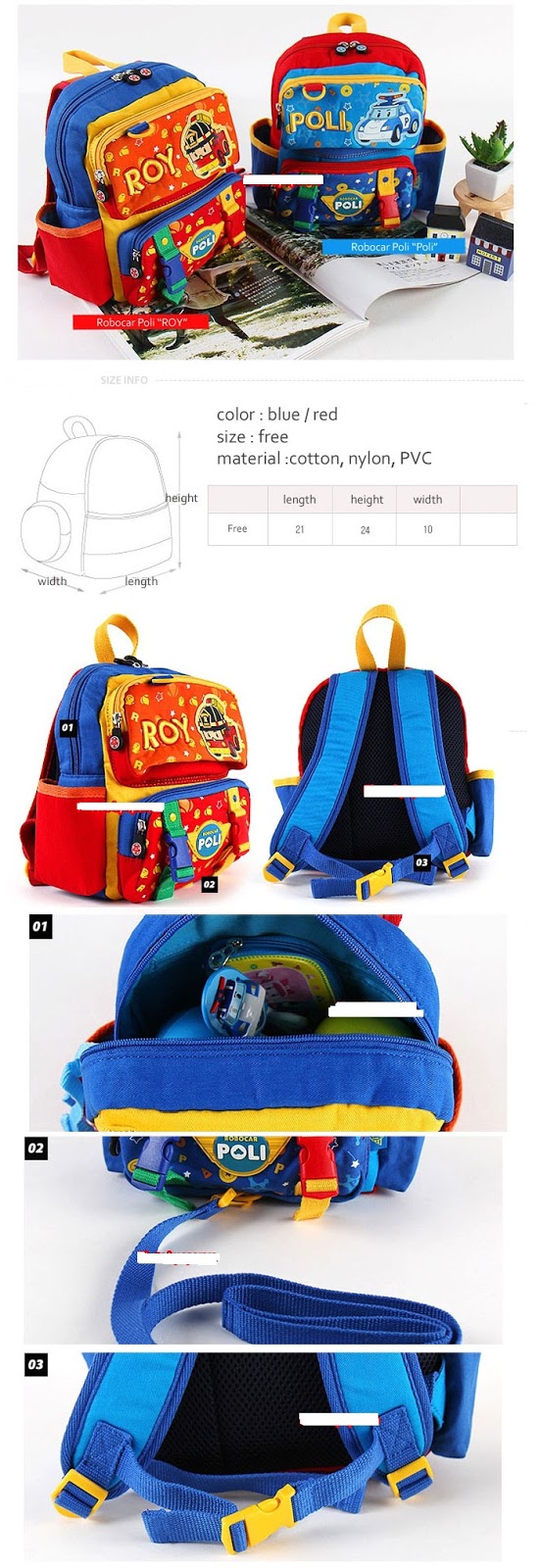 Cassey Boutique: Roborcar Poli Bag