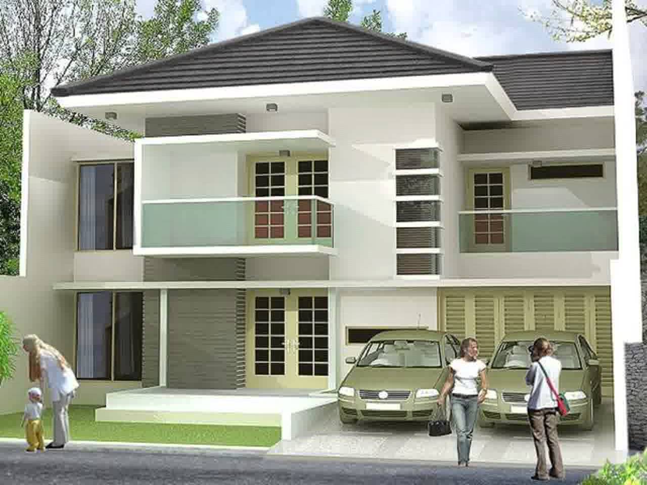 35 Contoh Desain Rumah Minimalis Type 90 Dua Lantai Model Terbaru dan ...