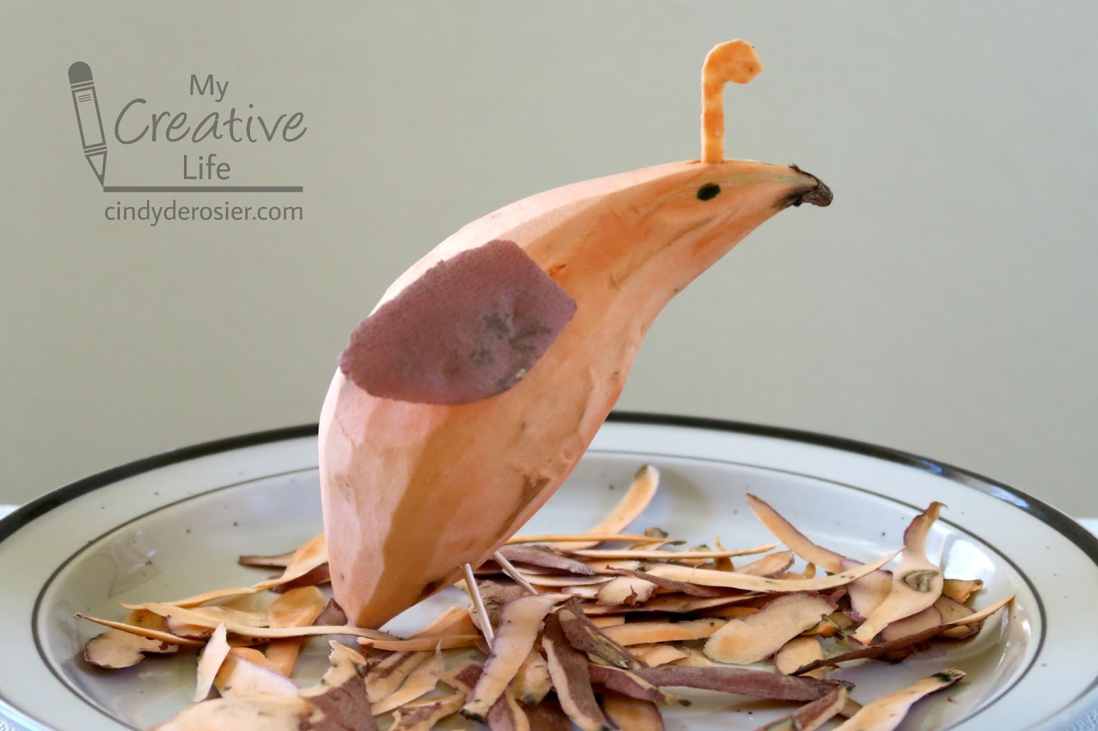 Cindy deRosier: My Creative Life: Hunger Action Month: Sweet Potato Birds