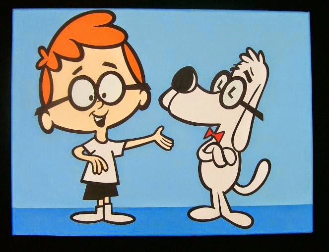 Jdtoonart Cartoon and Comic pop art Paintings: Peabody and Sherman