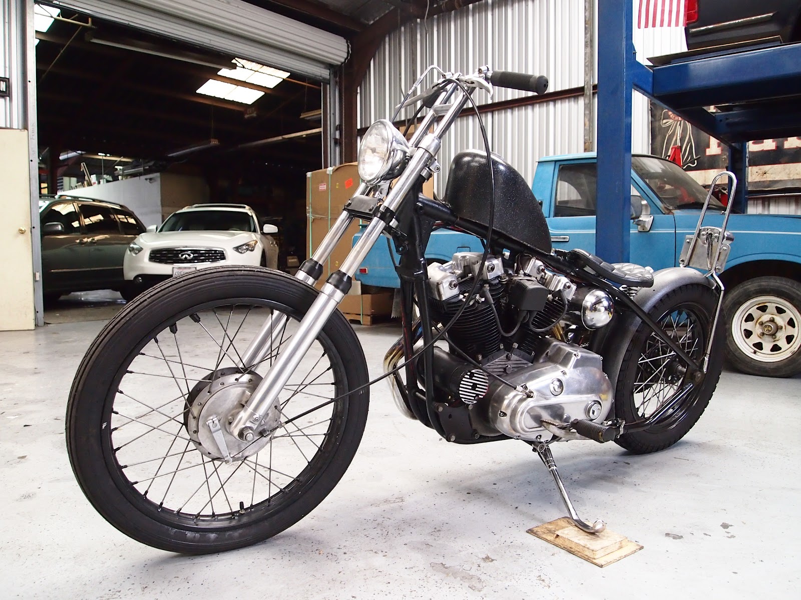 South Bay Street Machines: 1973 Ironhead Sportster Hardtail Rigid