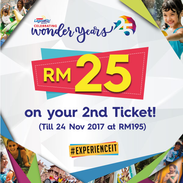 Sunway Lagoon 促销优惠！入门票最低只需RM25！【需符合条件】 - Leesharing