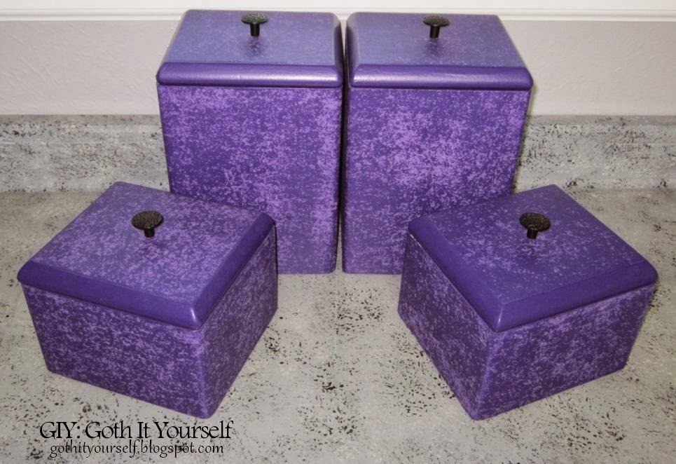 GIY: Goth It Yourself: Another New Look for Old Canisters