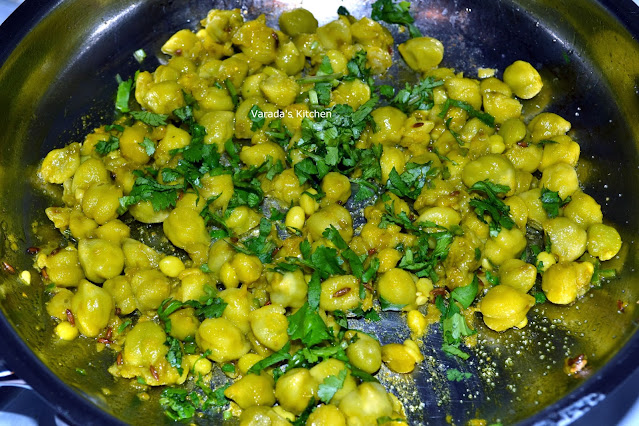 Varada's Kitchen and Garden: Choliya (Green Chana bhaji / Hare Chane ki ...