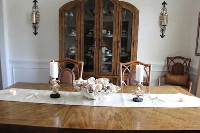 Designs by Pinky: Adding Shells to my Decor for Summer