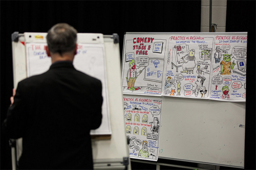 Royston Cartoons: Going live: Cartoons in front of an audience