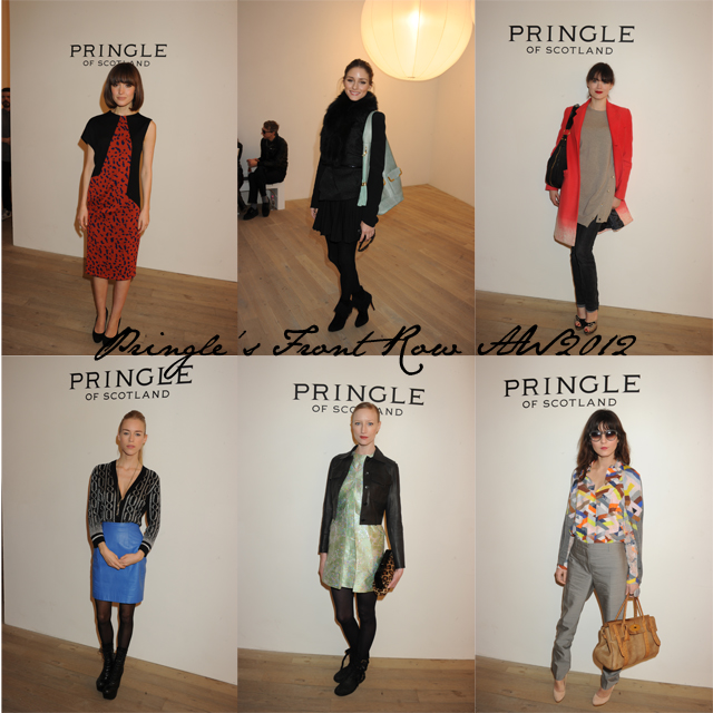 Pringle's front row people... - Emily Jane Johnston