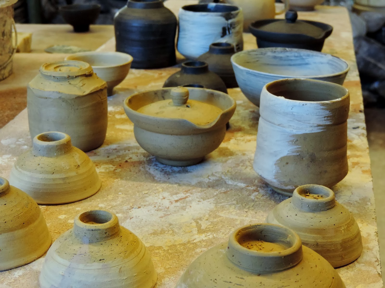 Pots and Tea: Two natural clays