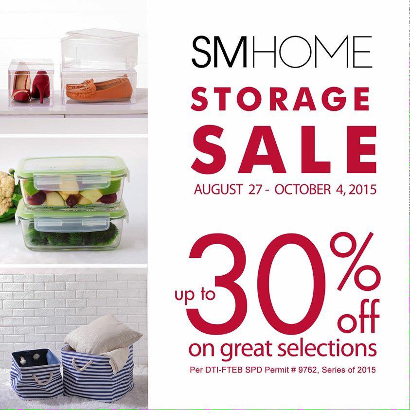 Manila Shopper: SM Home Storage SALE: Aug-Oct 2015